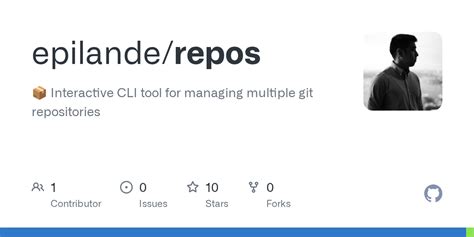 Github Epilanderepos 📦 Interactive Cli Tool For Managing Multiple