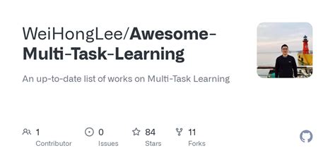 Github Weihonglee Awesome Multi Task Learning An Up To Date List Of Works On Multi Task Learning