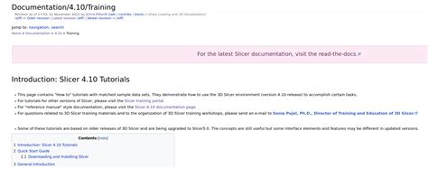 Improve Slicer Training Portal Issue Slicer Slicer Github