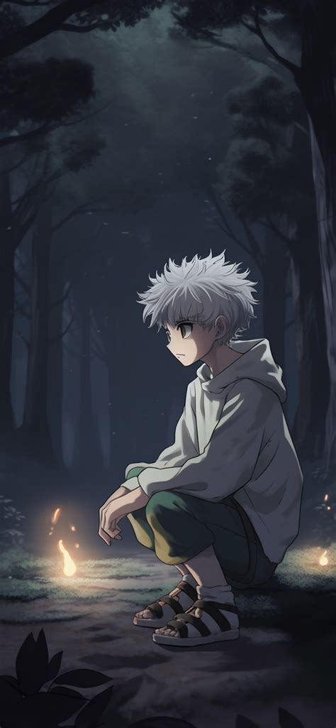 Killua Dark Wallpapers Wallpaper Cave