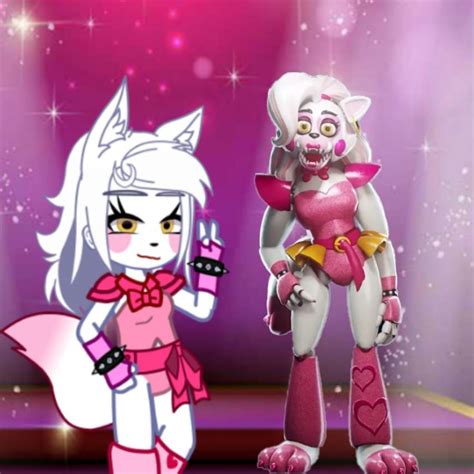 Glamrock Mangle Gacha Club In 2025 Fnaf Funny Fnaf Glam Rock