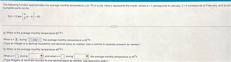 Solved The Following Function Approximates The Average