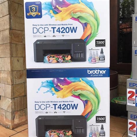 Jual Printer Brother Dcp T W T Inkjet Aio Wifi Garansi Tahun Resmi Shopee Indonesia