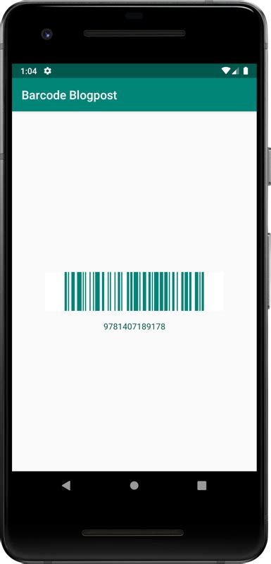 Howto Creating A Barcode In Kotlin Android Brightec