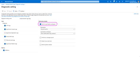 azure app service diagnostic settings 2 giovanni orlando