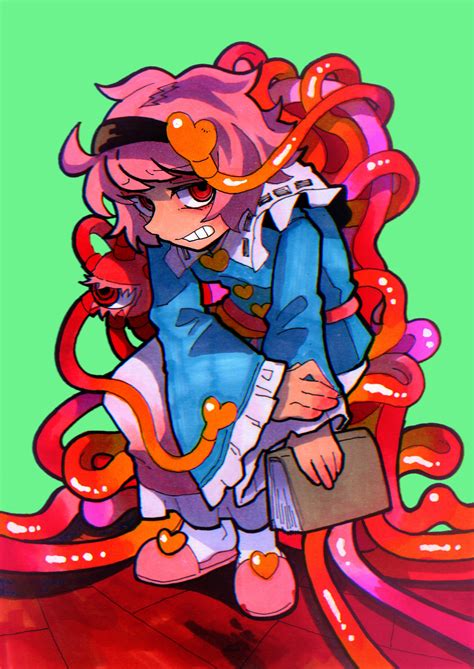 Komeiji Satori Touhou Drawn By Inuyama Konan Danbooru
