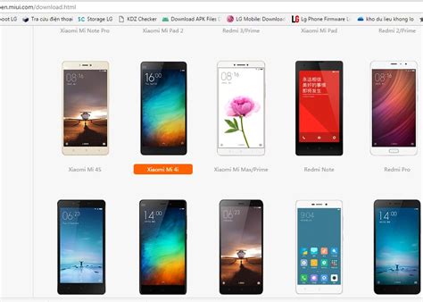 Hướng dẫn Rom gốc Nâng cấp hạ cấp cho điện thoại XIAOMI LGV MOBILE SERVICES
