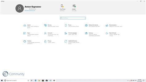Microsoft тестирует новый заголовок в приложении Параметры в Windows 10