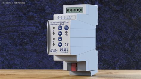 Knx Blind Actuator Two Gang 3d Model 19 Obj Lxo Ma Max Fbx C4d Blend 3ds Free3d