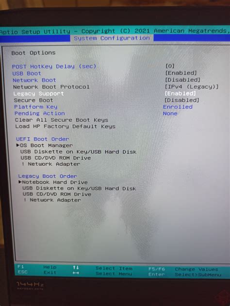 Solved Hp Omen 15 Windows 11 Cant Enable Secure Boot Hp Support