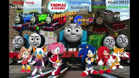 Thomas And Friends Adventures In Sonic X Trailer 1 Youtube