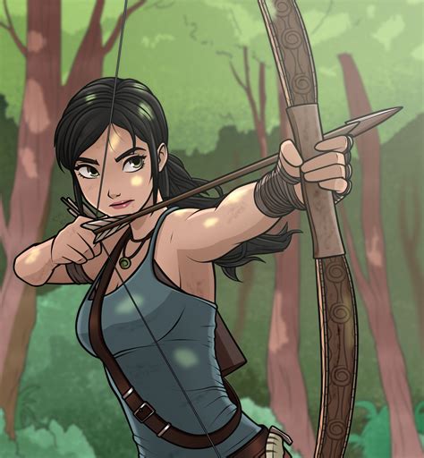 Tomb Raider Lara Croft Fan Art By Kimkaidrawings On Deviantart
