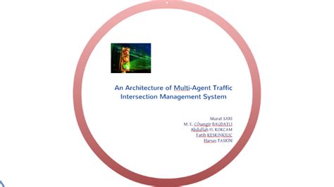 multi agent traffic intersection management system architecture by