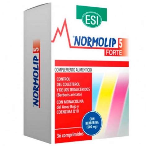 Normolip 5 Forte 36 Comprimidos Farmacia Calàbria