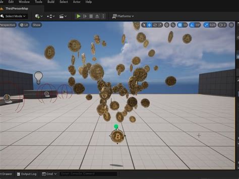 Coin Point Collector Niagara Particle System Unreal Engine Upwork