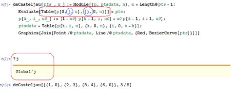 A Problem About Recursion Formula Of De Casteljau Algorithm