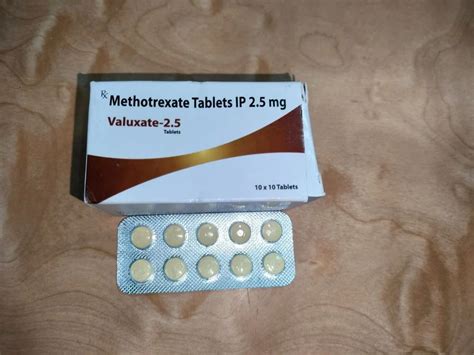 Methotrexate 2 5 Mg Tablet At Rs 558 Box Folitrax In Mumbai Id 2852098079233