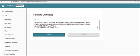 Mutual TLS Certificates