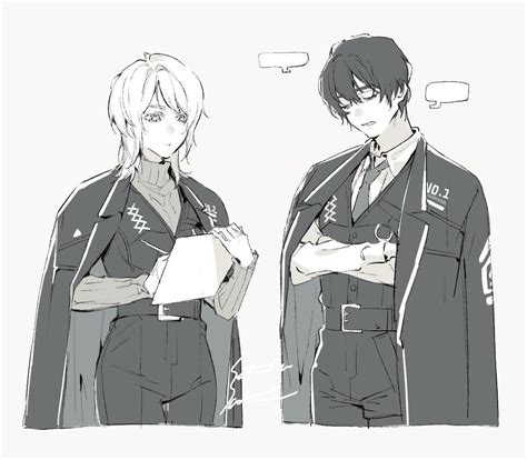 Yi Sang And Faust Project Moon And 1 More Drawn By Satome Setsuko