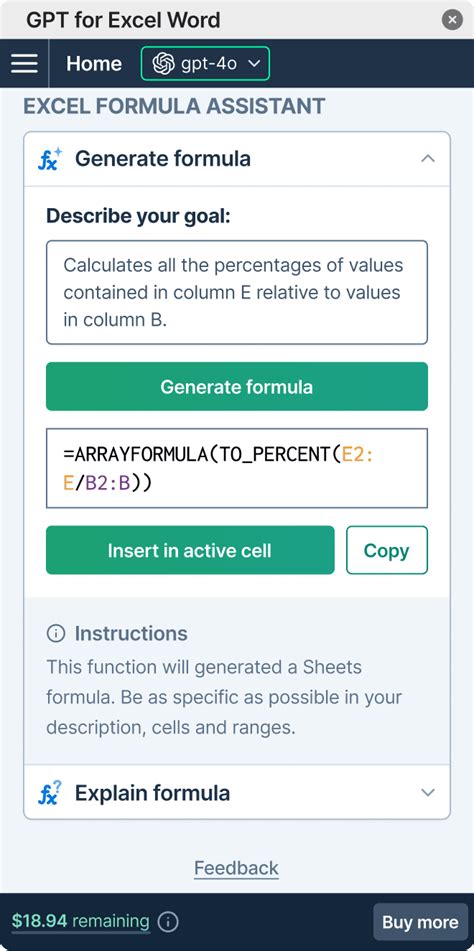 Gpt For Excel Ai Add In For Microsoft Excel Gpt For Work