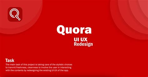 Quora UI UX Concept Behance