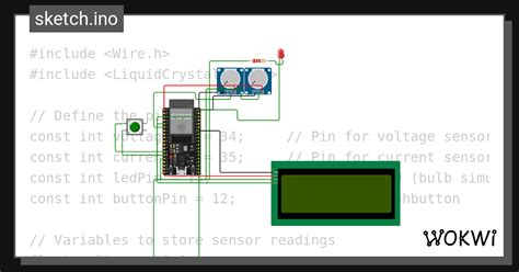 Esp32 Energy Meter Wokwi Esp32 Stm32 Arduino Simulator