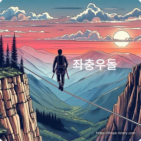 아찔한 도전 하이라이닝highlining