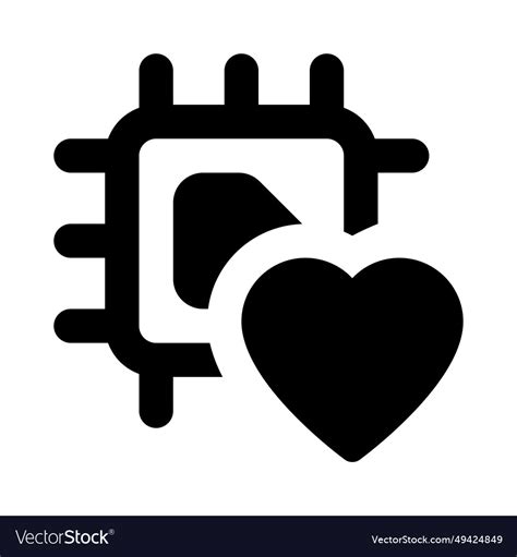 Popular Microchip With Extensive Usage Royalty Free Vector