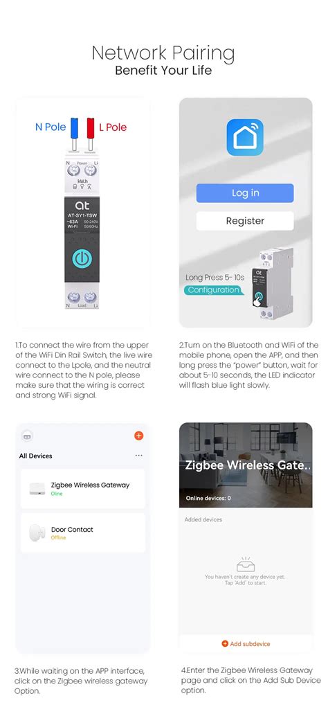 Tuya Smart Circuit Breaker At Sy1 Series Instruction Manual