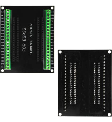 Placa Adaptador Shield Esp32 Expansão Com Terminal Borne 38 Pinos Gpio