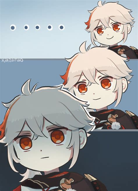 Kaedehara Kazuha Genshin Impact Drawn By Xinzoruo Danbooru