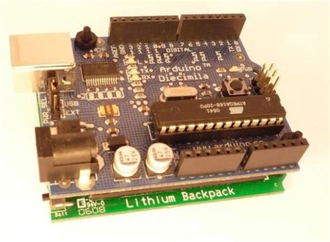 How To Install The Arduino To The Lithium Backpack Using Arduino