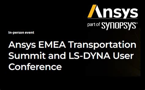 Scale At The International Ls Dyna User Conference In Munich Scale