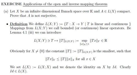 Solved Exercise Applications Of The Open And Inverse Mapping