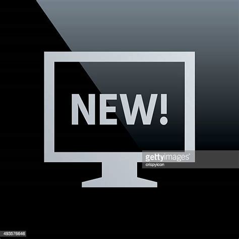 Desktop Computer Black Background High Res Illustrations Getty Images
