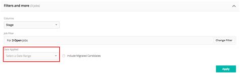Filter Reports By Relative Dates Greenhouse Support