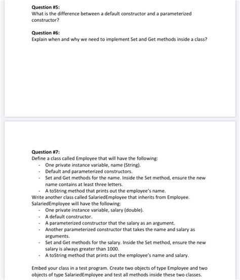 Solved Question 5 What Is The Difference Between A Default