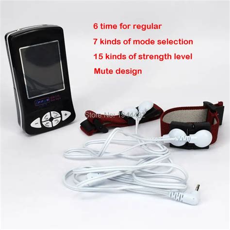 Male Penis Enlargement Electro Electric Shock Conductive Bands Electrical Stimulation Cock Rings