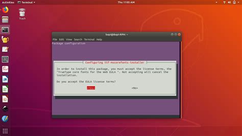 Install Microsoft Ttf Fonts On Ubuntu 1804 Ltslibreoffice Does Not Detect Windows Fontsare True