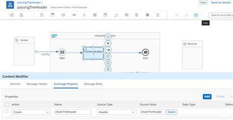 Passing The Header Parameters Into The Iflow