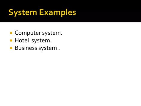 Elements Of System Ppt Pptx