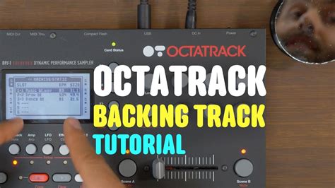 How To Use Octatrack For Backingtracks Tutorial YouTube