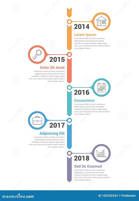 Infographics On Timeline