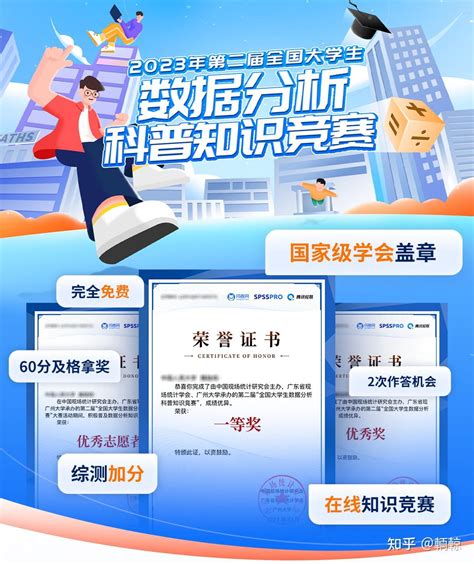 第二届全国大学生数据分析科普知识竞赛活动来袭！ 知乎