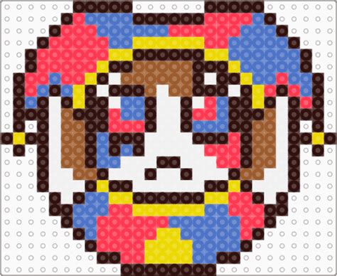 Tadc Jax Door Icon Fuse Bead Pattern Kandi Pad Kandi Patterns Fuse