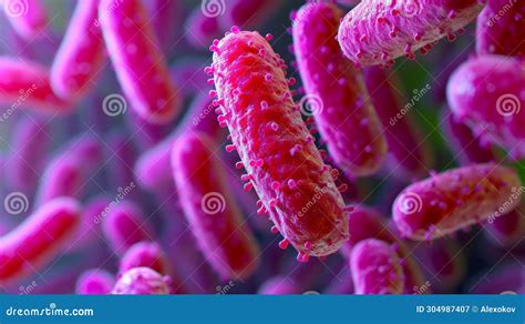 Close Up Of Klebsiella Pneumoniae Bacteria Under A Microscope Ai Generated Royalty Free