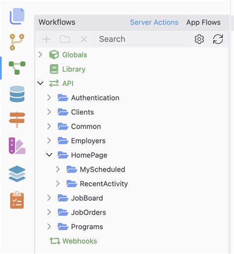 Can You Put The Workflow In Alphabetical Order Feature Request Wappler Community