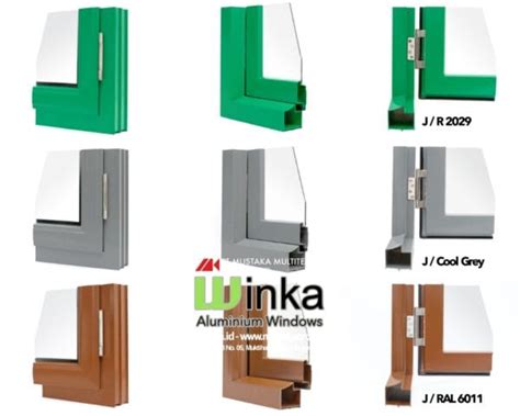 Pintu Kaca Winka Aluminium Windows
