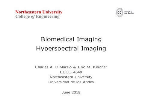 Pdf Biomedical Imaging Hyperspectral Imaging Dokumentips