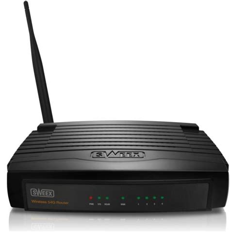 Sweex Wireless Broadband Router 54 Mbps Extended Range Router Per 803039